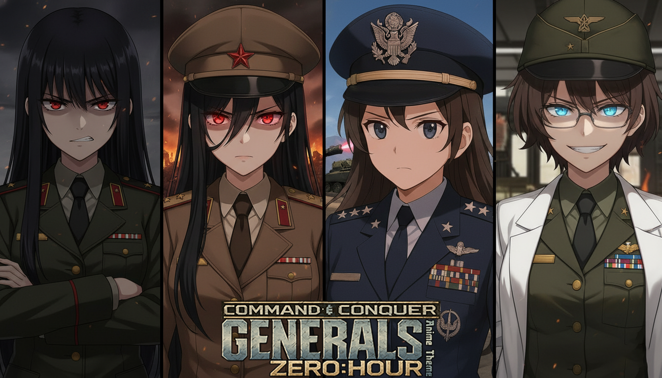 GLA General news - Anime Theme mod for C&C: Generals Zero Hour - ModDB