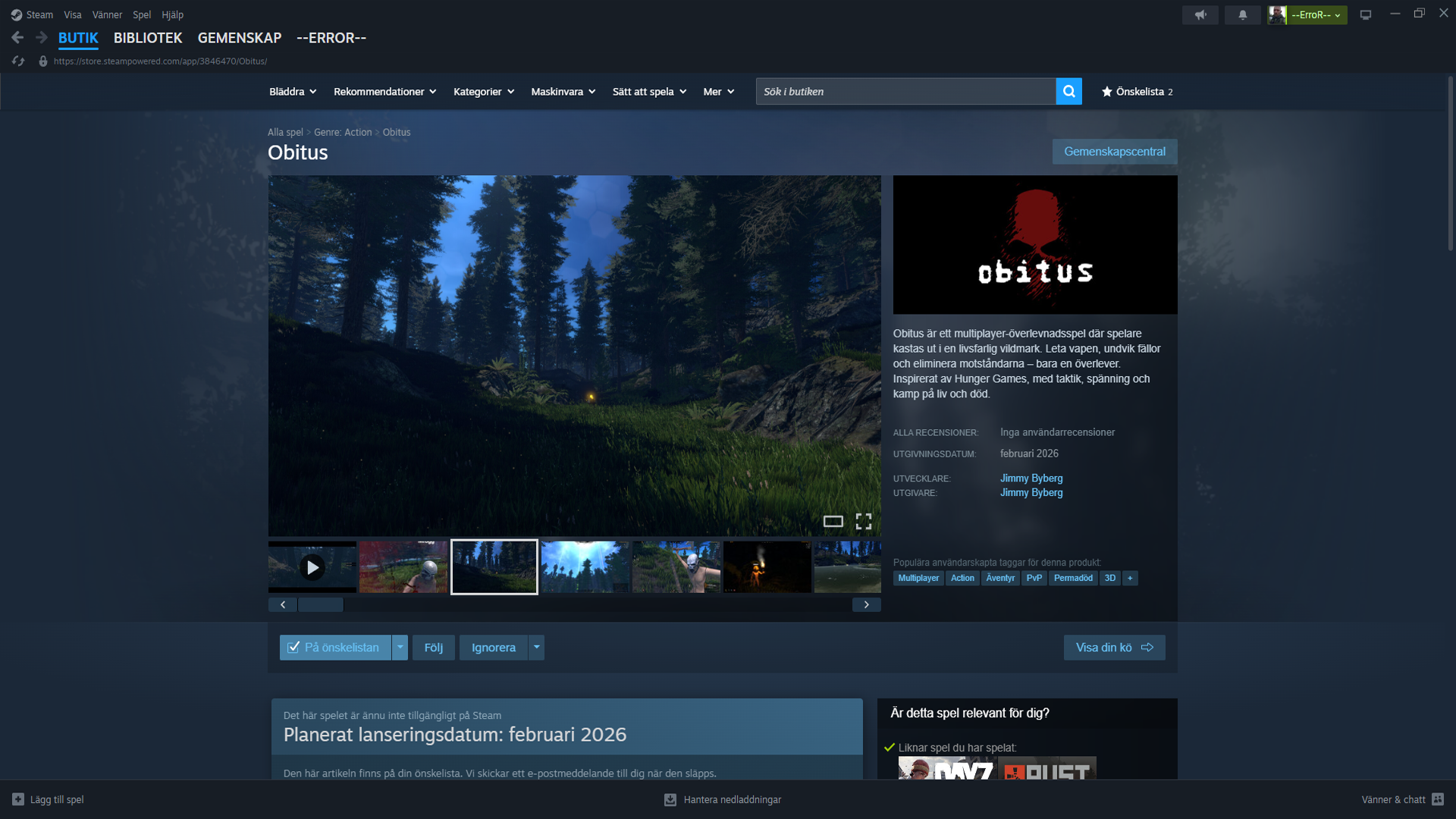 Two months until release of Obitus news - ModDB