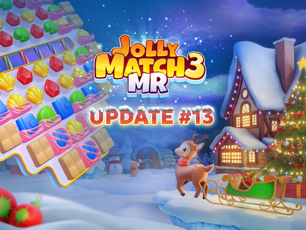 100 New Levels in Jolly Match 3 MR Update #13 – Continue the Festive ...