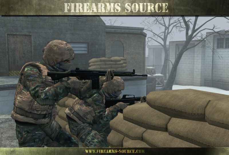 New Web Design and Map Showcase news - Firearms: Source mod for Half ...
