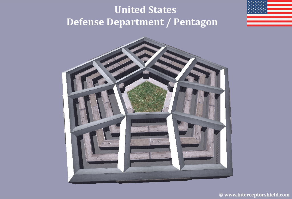 Interceptor Shield: Pentagon /Defense Department building Finished news ...