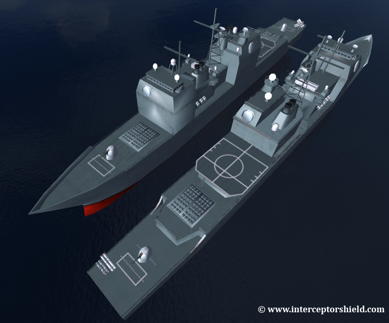 Interceptor Shield Aegis ship skinned and finished “Go Navy” news - ModDB