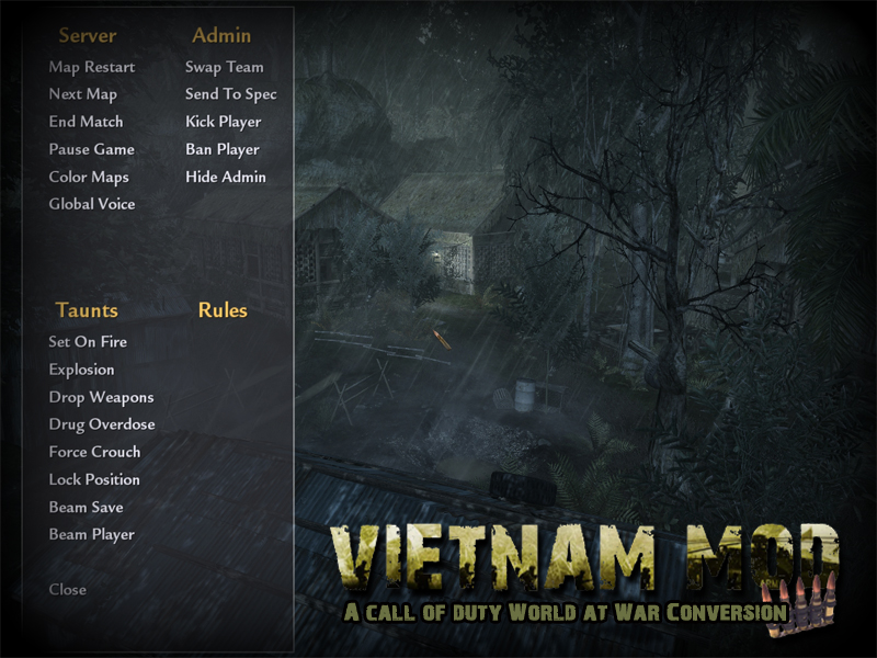 Progress Update 19/10/2009 news - Vietnam Mod for Call of Duty: World ...