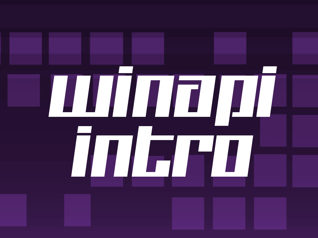 Winapi Introduction Tutorial Curly Bracket Programming Realm Moddb