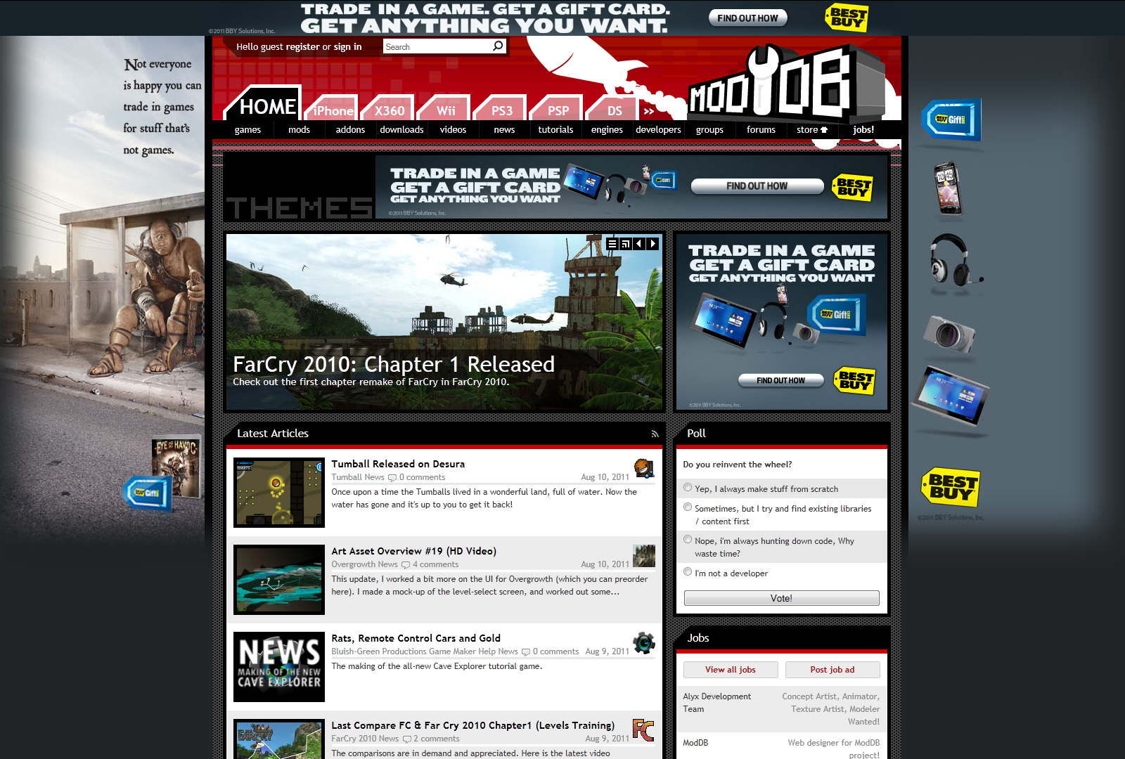 New ads provider news - ModDB