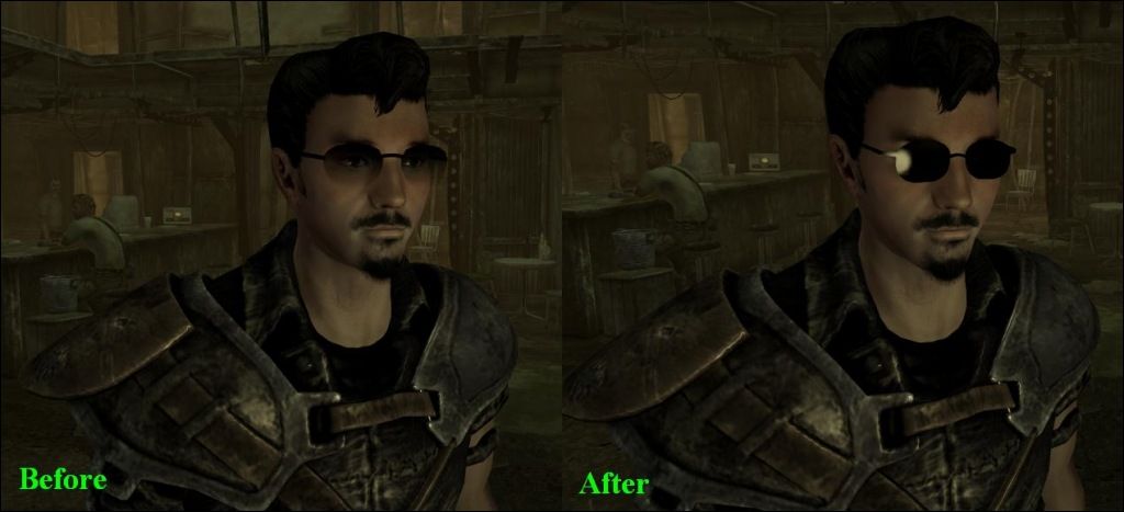 Zumb's Darker Sunglasses 2.0 addon - Fallout 3 - ModDB