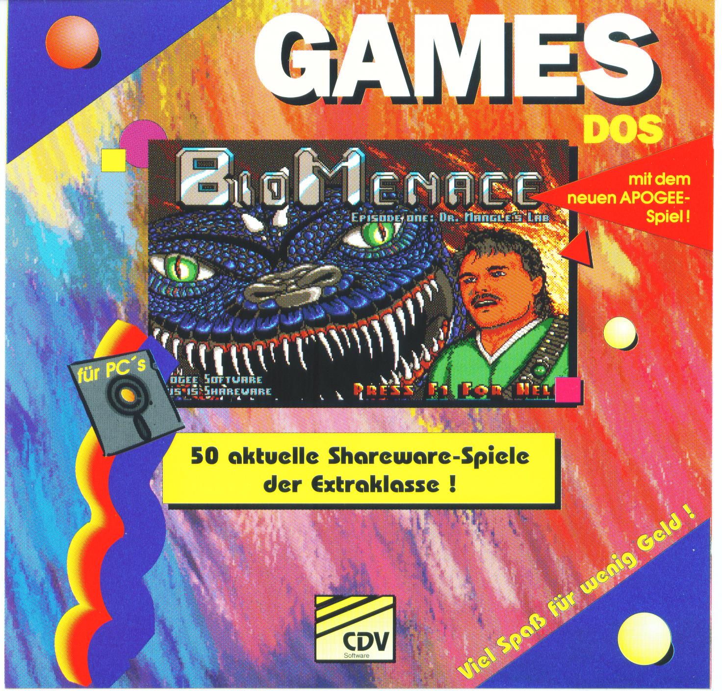 Games DOS Volume 1 File Bio Menace ModDB