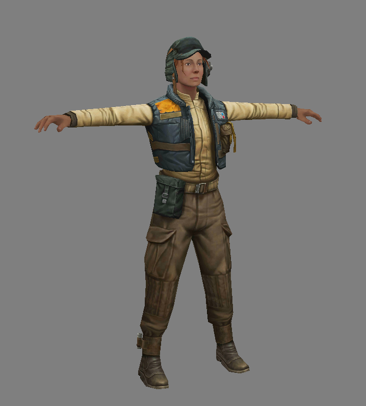 Female trooper (for modders) file - Star Wars Conversions mod for Star ...