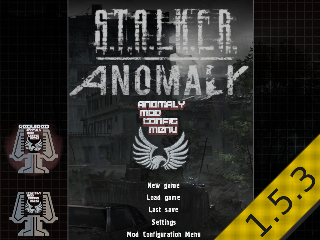 Anomaly Mod Configuration Menu aka AMCM and MCM (Anomaly 1.5.3) addon ... Anomaly Mod Configuration Menu aka AMCM and MCM (Anomaly 1.5.3) addon ...