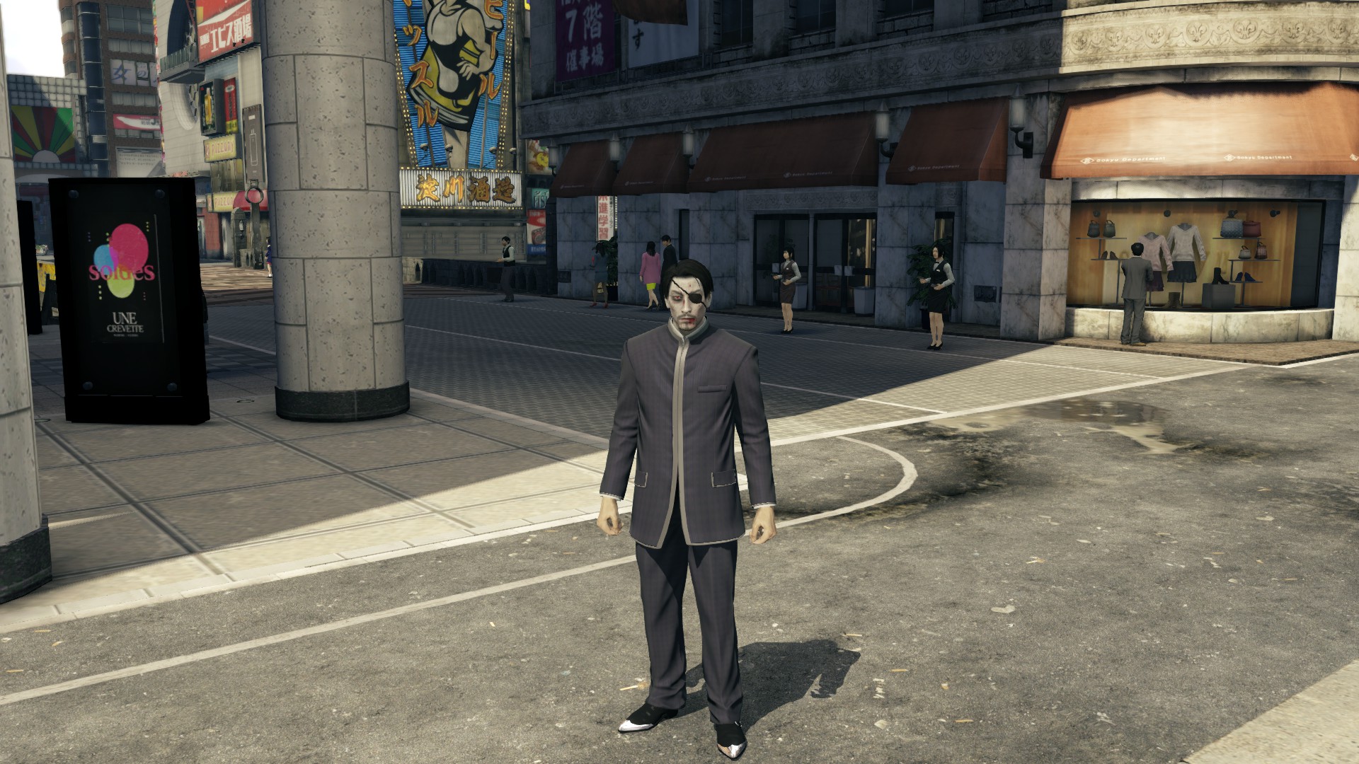 Chinese Majima (Zombie Version) addon - Yakuza Kiwami - ModDB
