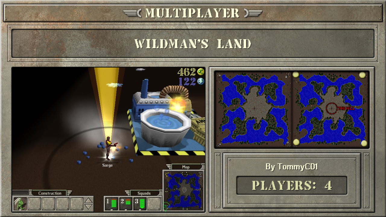 Wildman's Land addon - TommyCD1's Multiplayer Maps mod for Army Men RTS ...