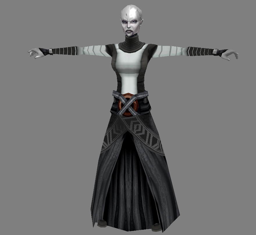 Asajj Ventress - Yavin (for modders) file - Star Wars Conversions mod ... Asajj Ventress - Yavin (for modders) file - Star Wars Conversions mod ...