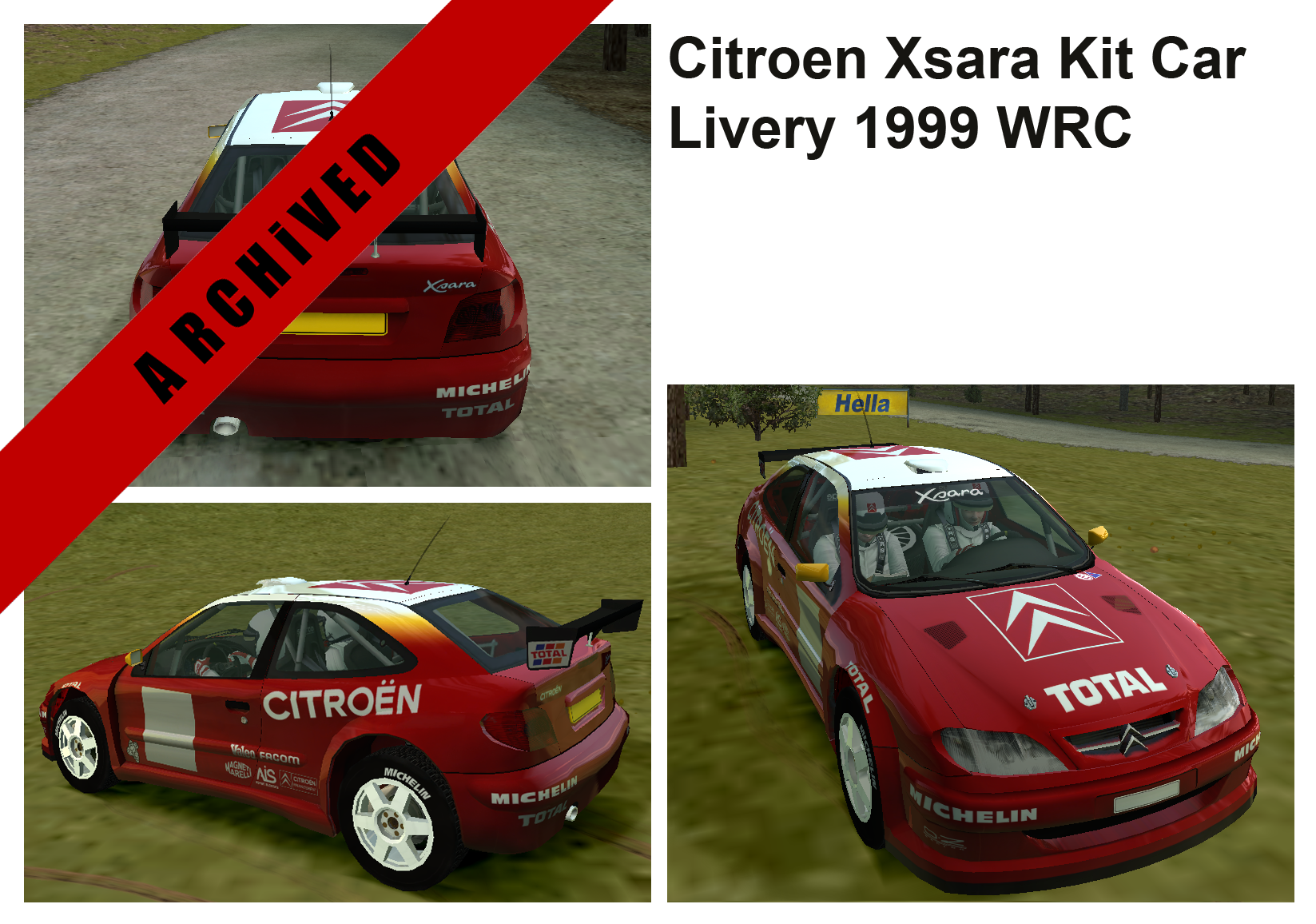 CMR3 Cars Retexture Xsara addon - ModDB