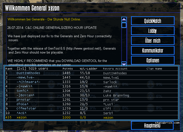 GenTool_v8.9.zip file - C&C: Generals - ModDB