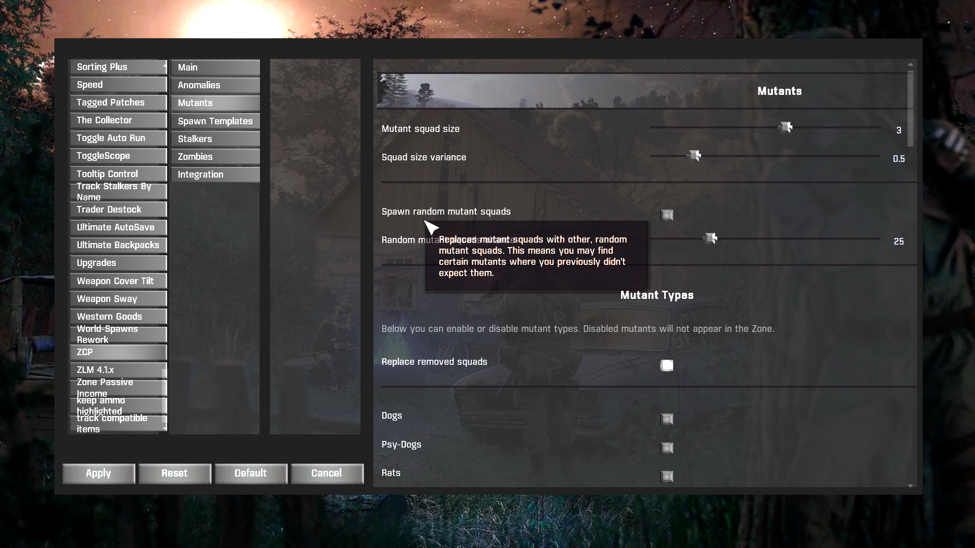 RE:SPAWN new mutants + ZCP + hp bar text addon - S.T.A.L.K.E.R. Anomaly ...