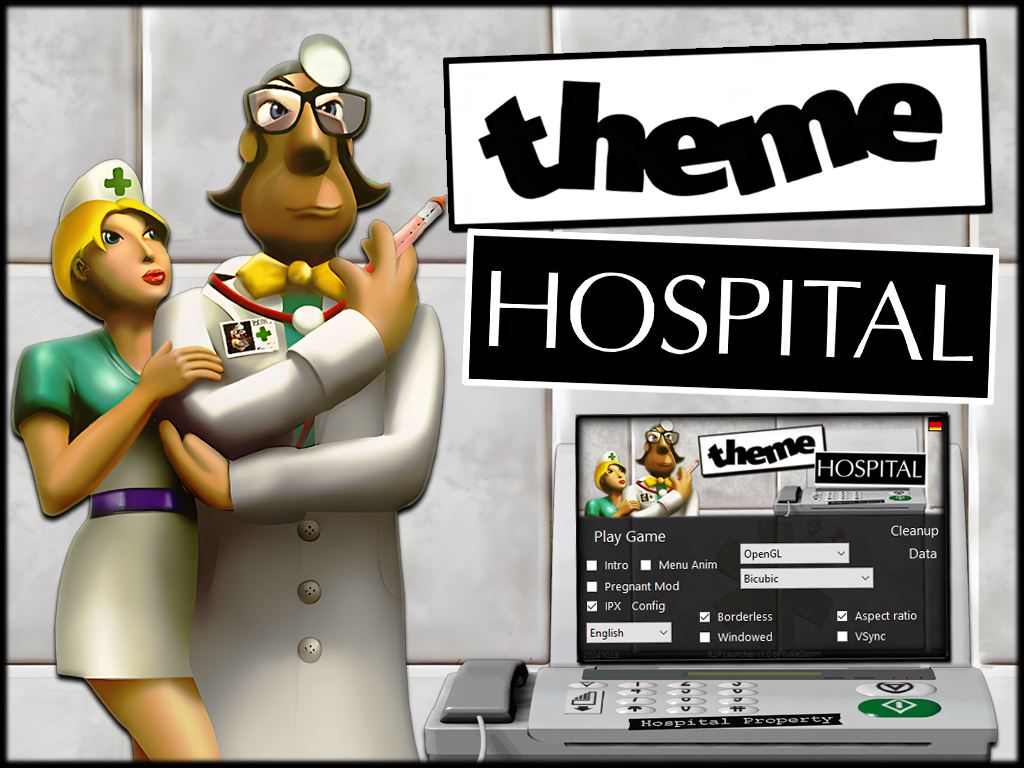Theme Hospital Ready2Play Launcher File ModDB