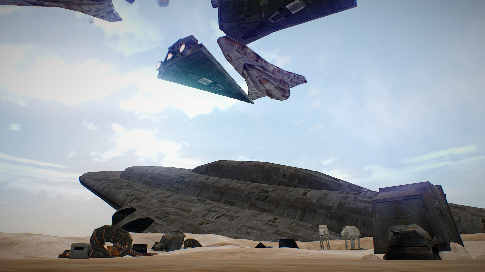Jakku: Graveyard of Giants file - Mike's Battlefront 2 Mods & Maps ...