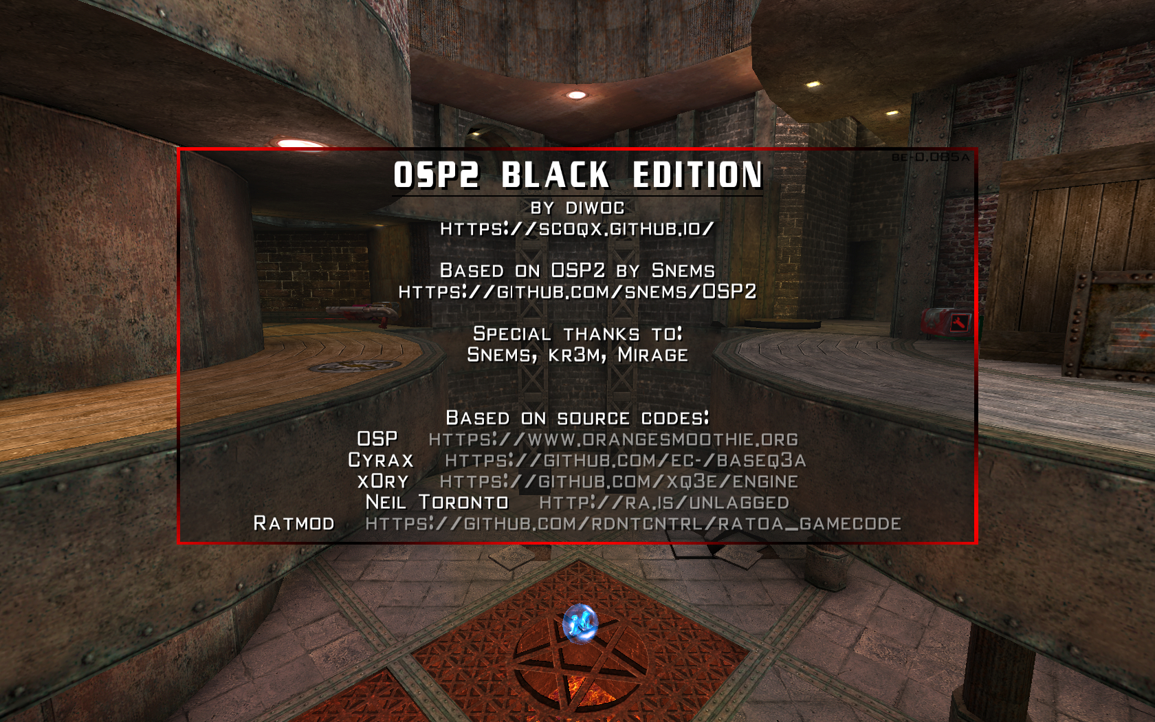 OSP2-BE 0.085a file - ModDB