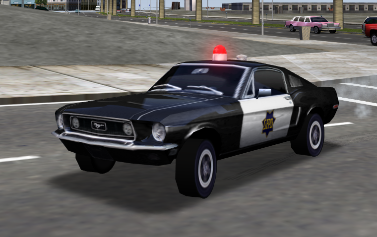 Ford Mustang Fastback Police Cruiser addon - ModDB