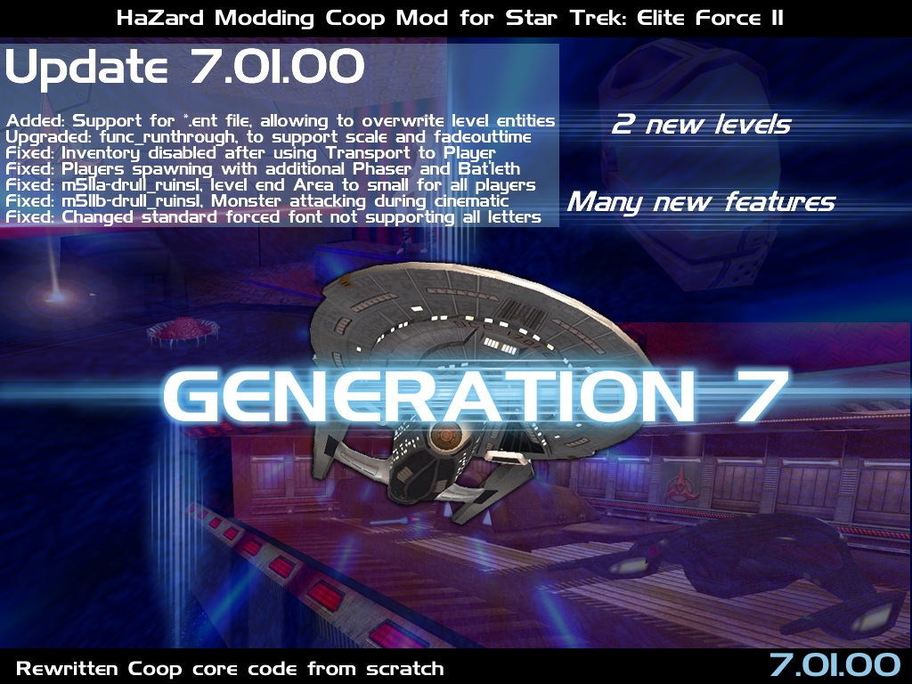 HaZardModding Co-op Mod 7.01.00 - Generation 7 file - ModDB