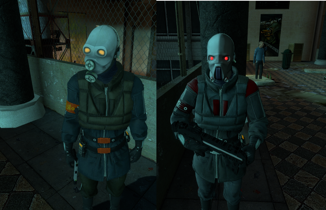 Alyx Metropolice Beta Replacement Reimagined addon - ModDB