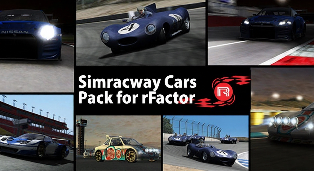 Simraceway Cars Pack addon - rFactor - ModDB