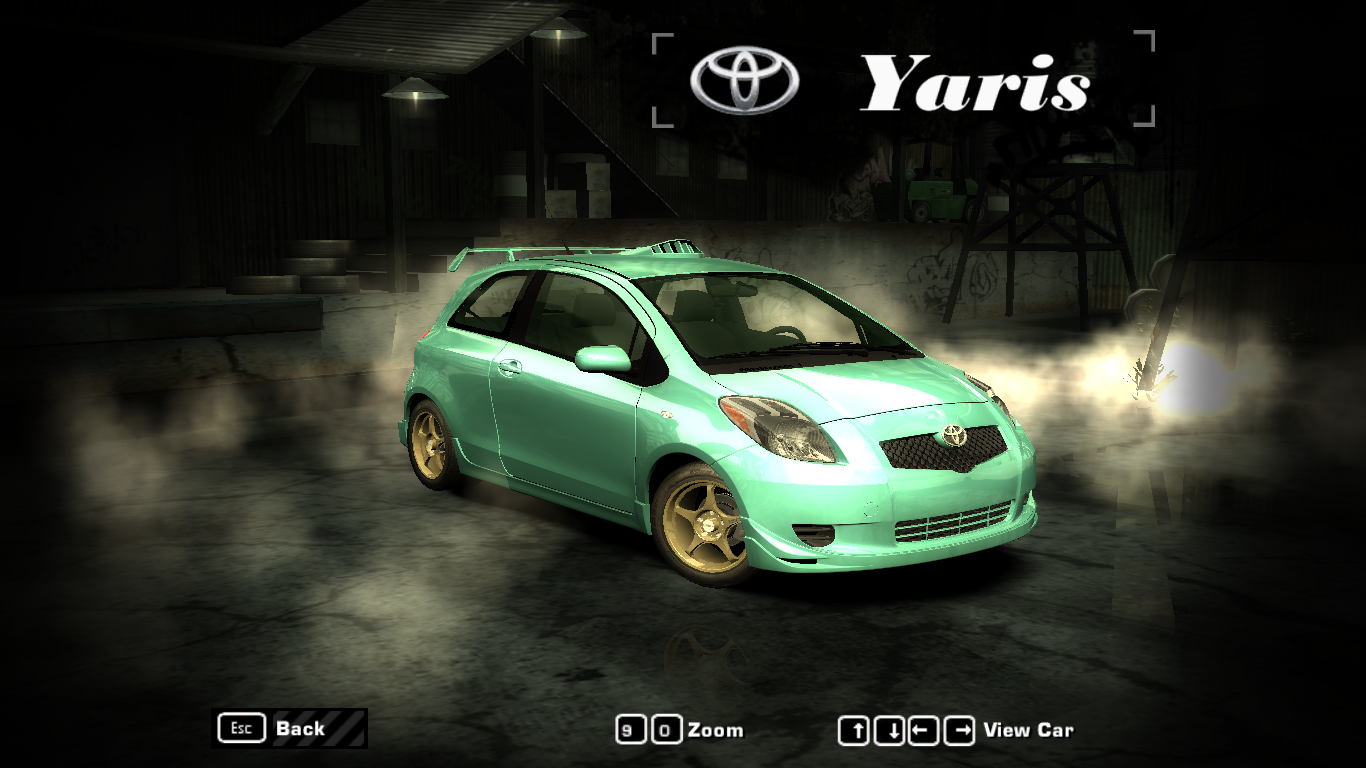Toyota Yaris (2005) addon - NFS Most Wanted Custom Vehicles mod for ...