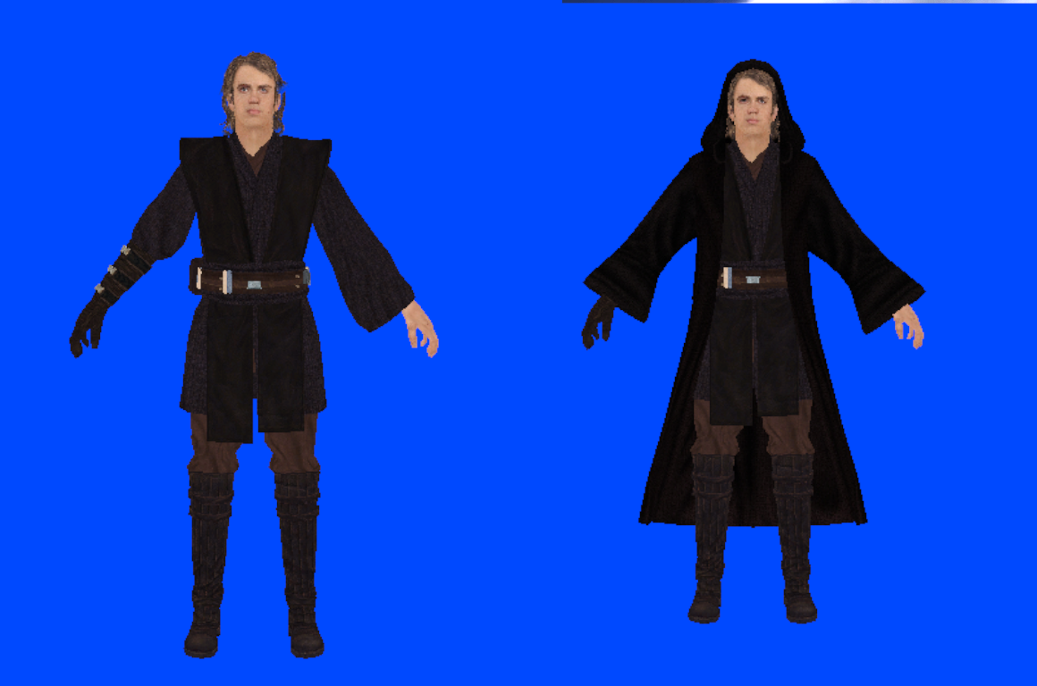 Anakin Skywwalker HD (only modders) file - CUSTOM STOCK SIDES mod for ...
