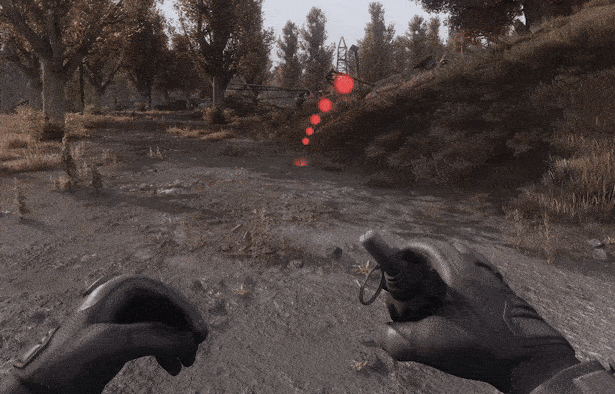 Grenades Trajectory Enhanced addon - S.T.A.L.K.E.R. Anomaly mod for S.T ...