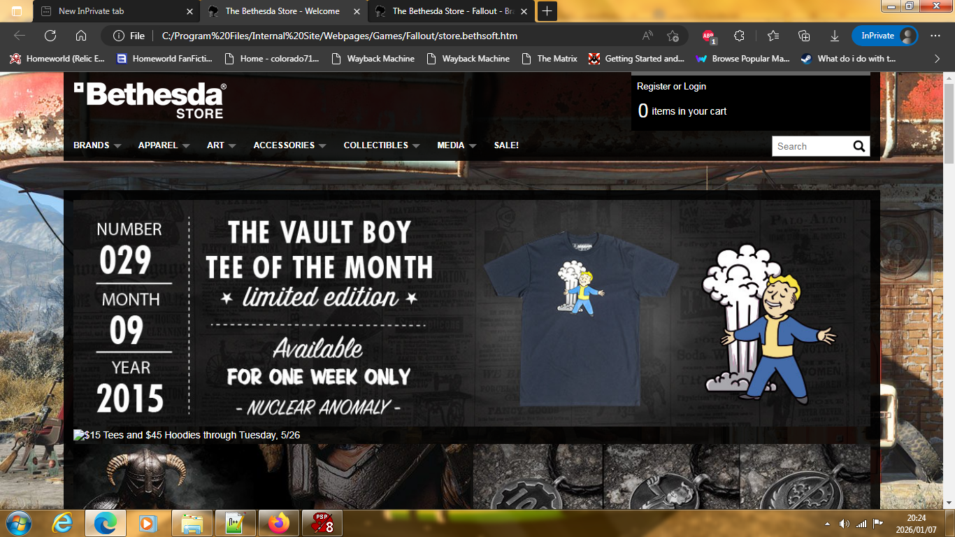 store.bethsoft website file - Fallout - ModDB