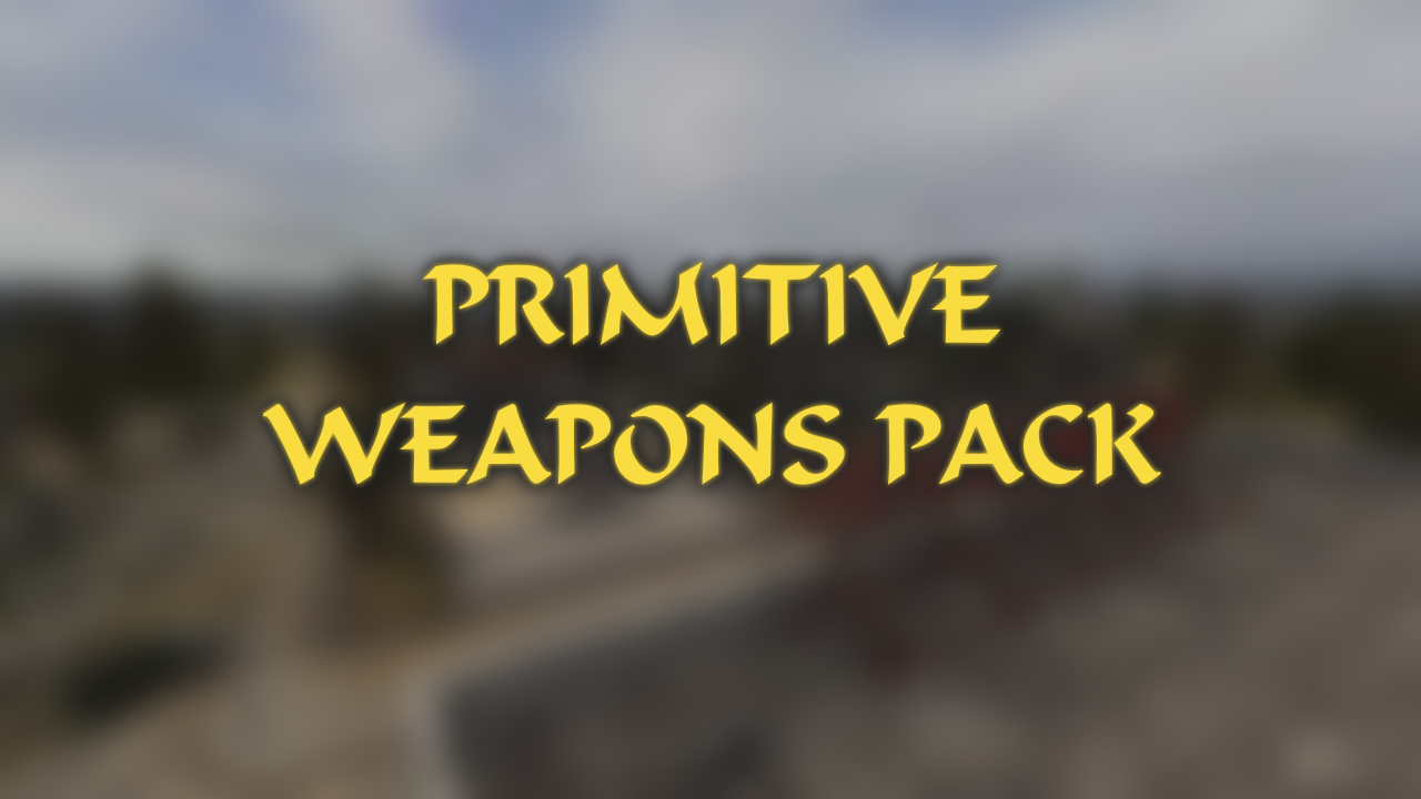 [1.4.22] Jacob_MP's Primitive Weapons Pack (CoC) addon - ModDB