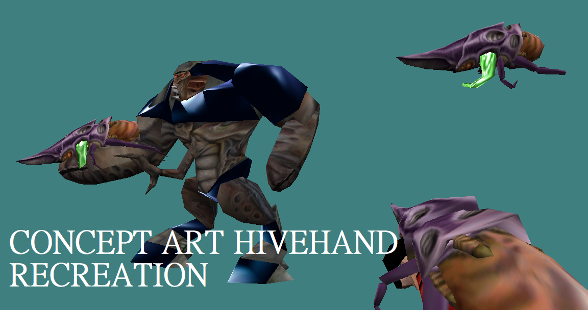 Concept art hivehand remodel addon - Thrill EX mod for Half-Life - ModDB