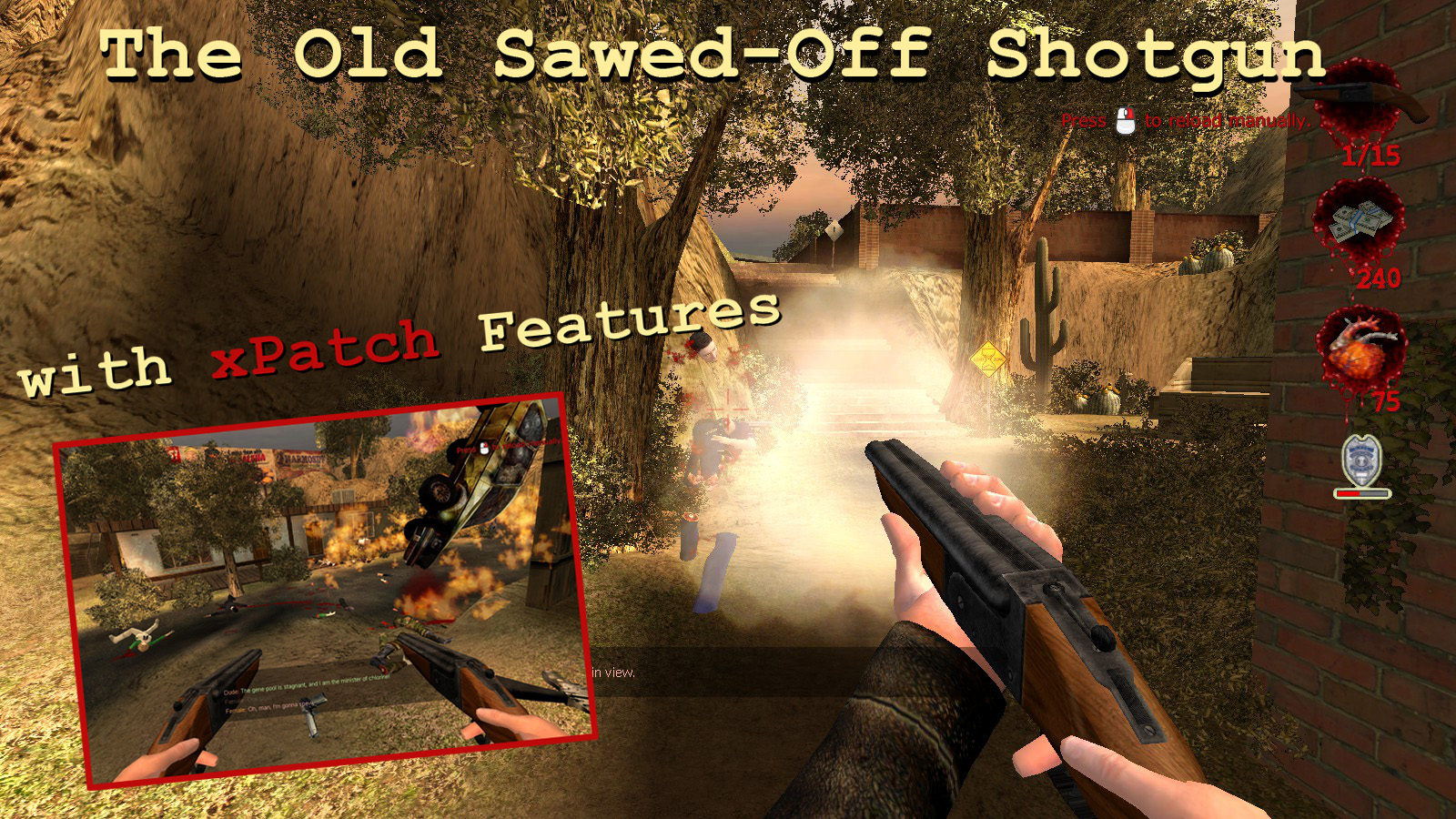 Old sawed-off shotgun with a classic fire mode file - ModDB
