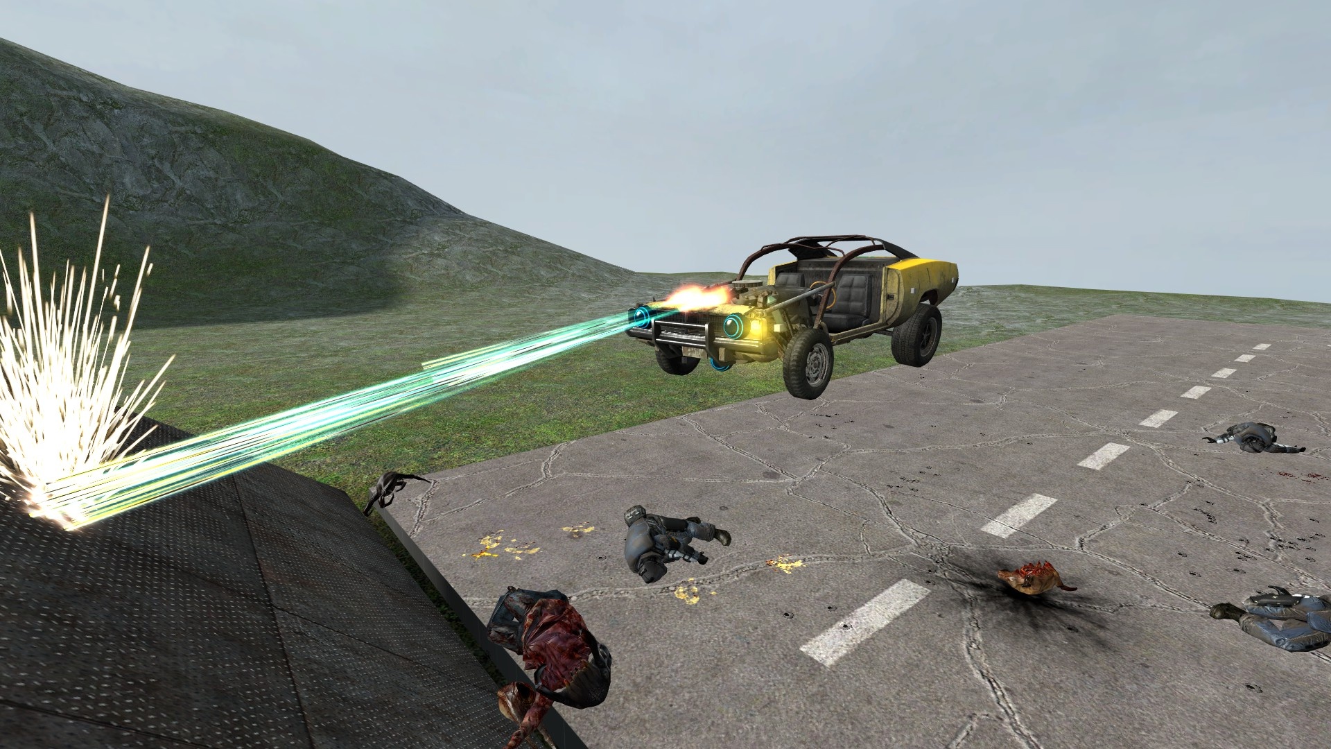 Floating hover jet powered fighter car image - Garry's Mod - ModDB