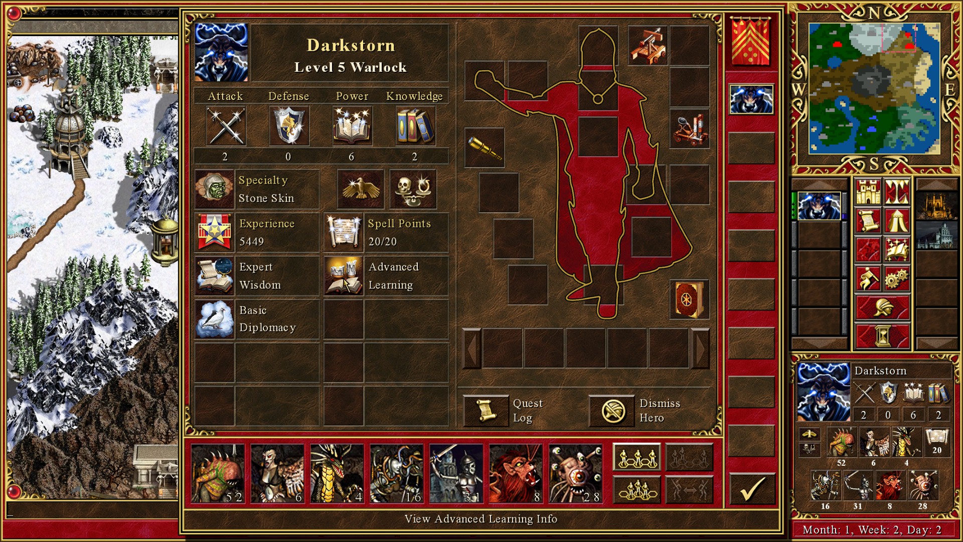 HD remake in-game image - Heroes of Might and Magic III - ModDB