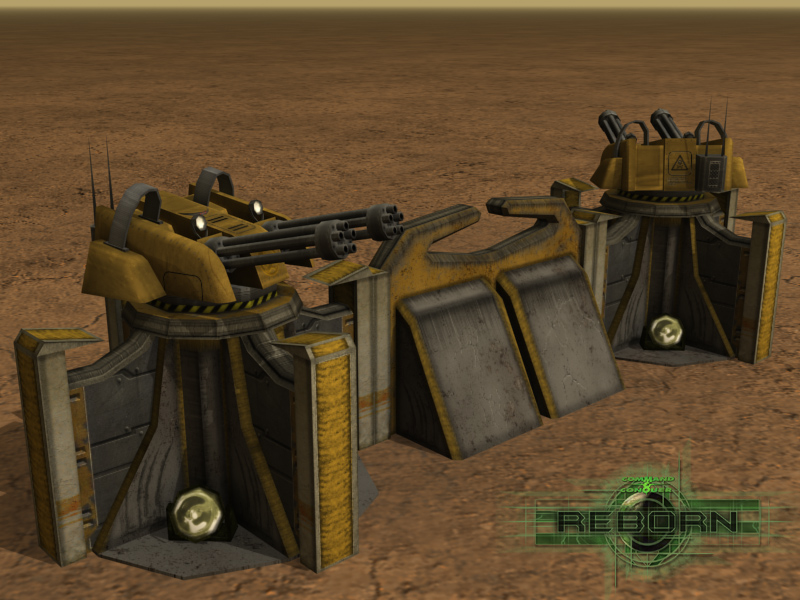 GDI Vulcan Defense Turret image - Tiberian Sun: Reborn - ModDB