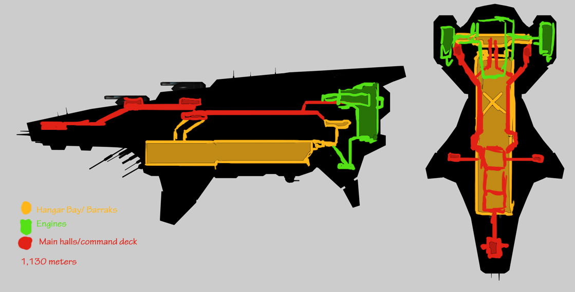 Internal Map of Damocles image - Angels Fall First : The Second ...