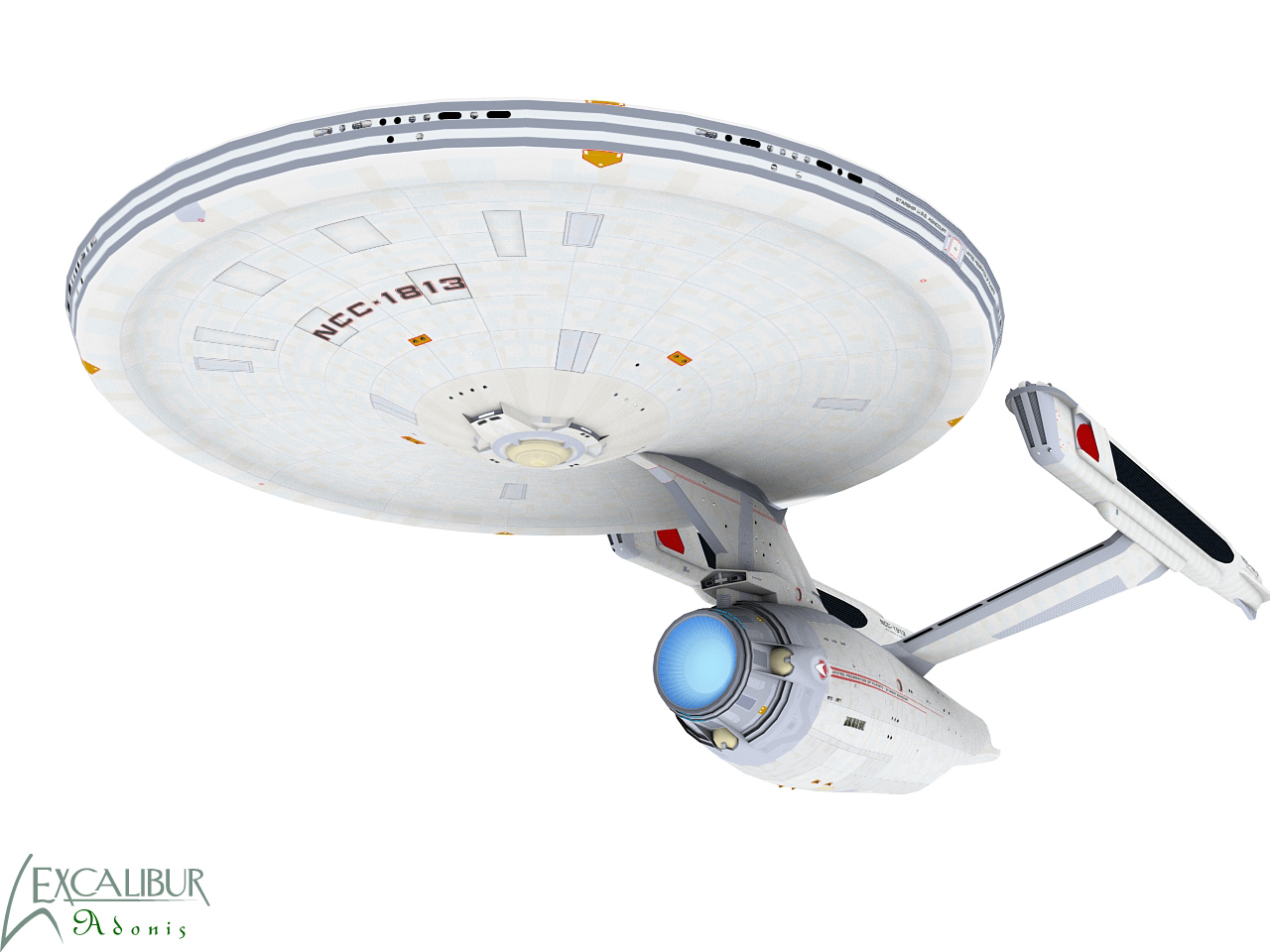 Constitution Refit renders image - Excalibur - ModDB