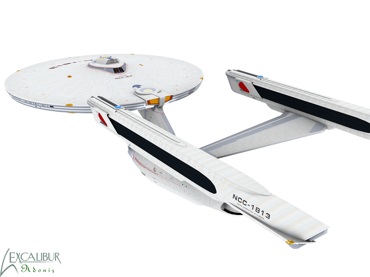 Constitution Refit renders image - Excalibur - ModDB