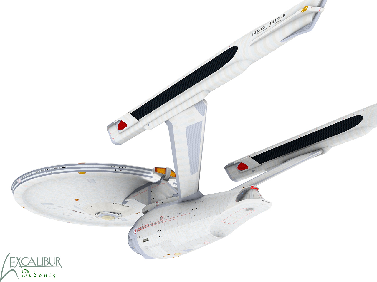 Constitution Refit renders image - Excalibur - ModDB