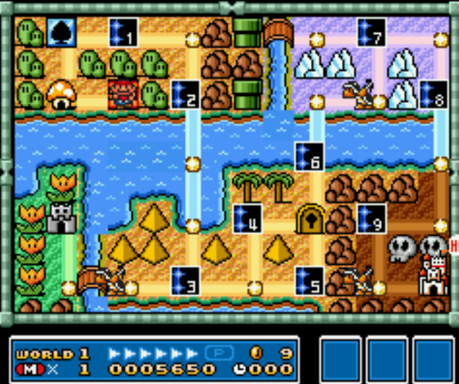 Maps look 2 + life Bar image - Super Mario 3 - ModDB