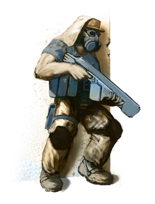Rebel's Soldier and Pistol concepts image - Sprawl - ModDB