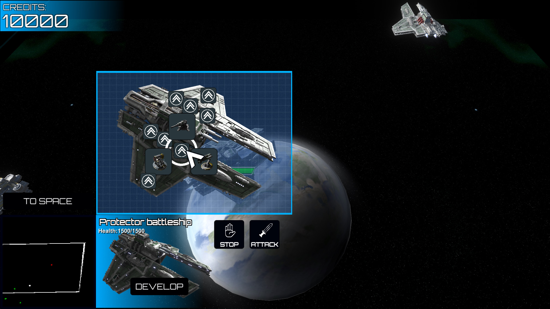 Galaxies and Empires Develop menu image - ModDB