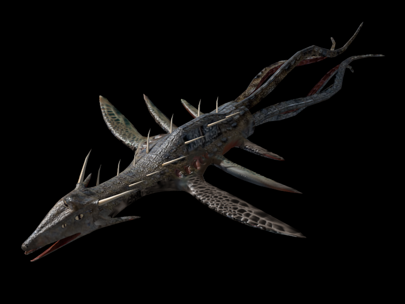 Bio ship v2 WIP image - Galaxies and Empires - ModDB