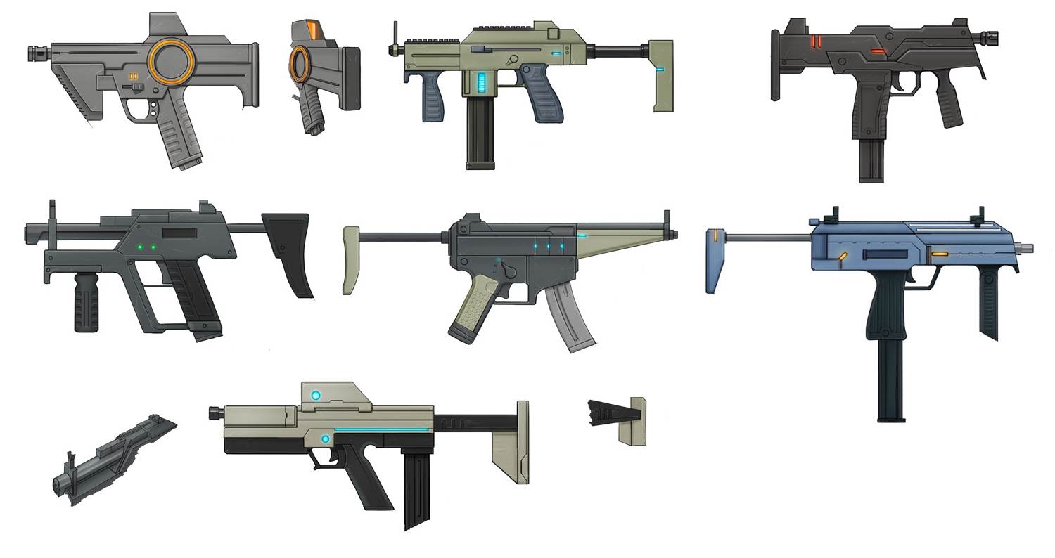 SMG Sheet Concept Art image - Wake Up Call - ModDB