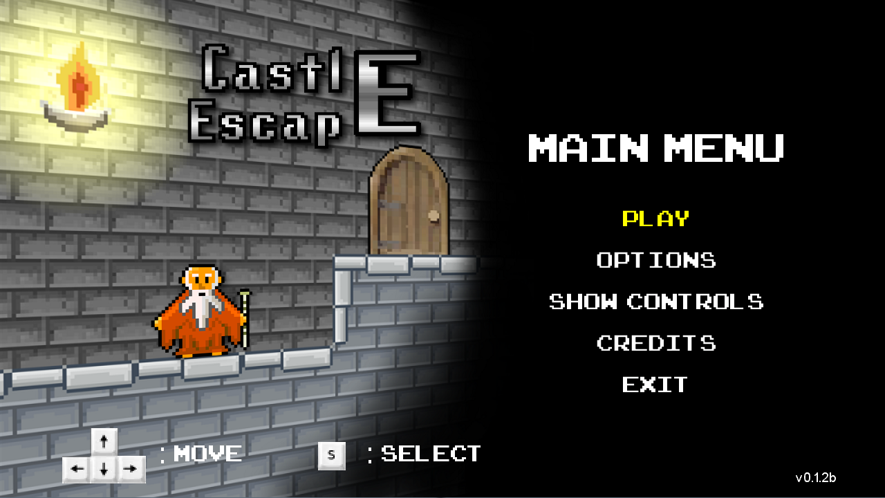 Main menu image - The Castle Escape - ModDB