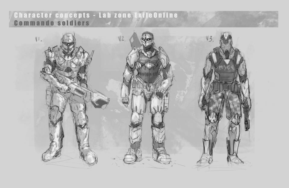 Commando Sketch variants image - Exile Online - Mod DB Commando Sketch variants image - Exile Online - Mod DB