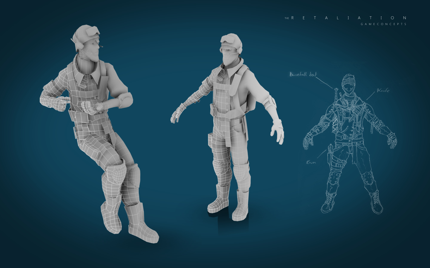 Soldier v1 3D image - THE RETALIATION - ModDB