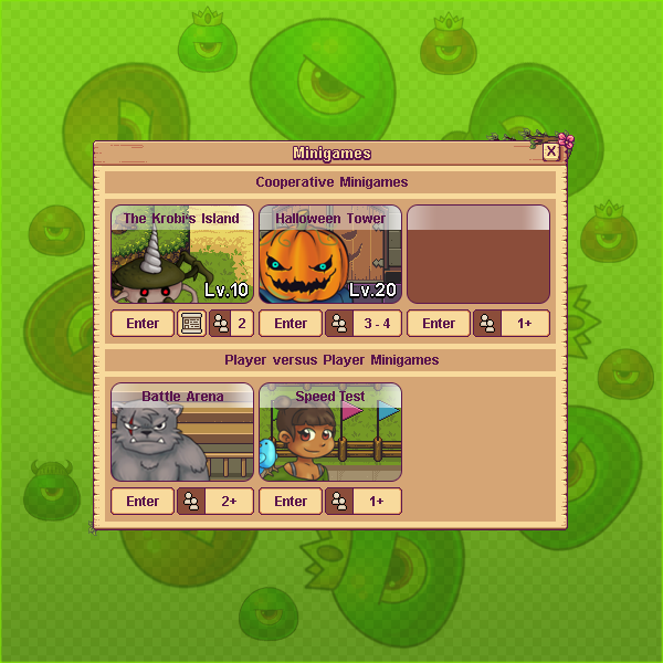 We are working in a new Minigames interface image - DarkStory Online ...