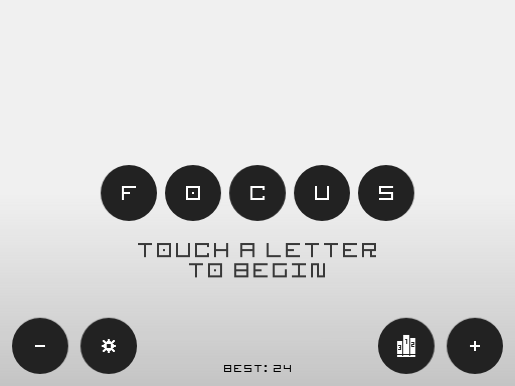 Focus:Train Your Eyes, Reflexes, and Concentration iOS, iPad game - ModDB